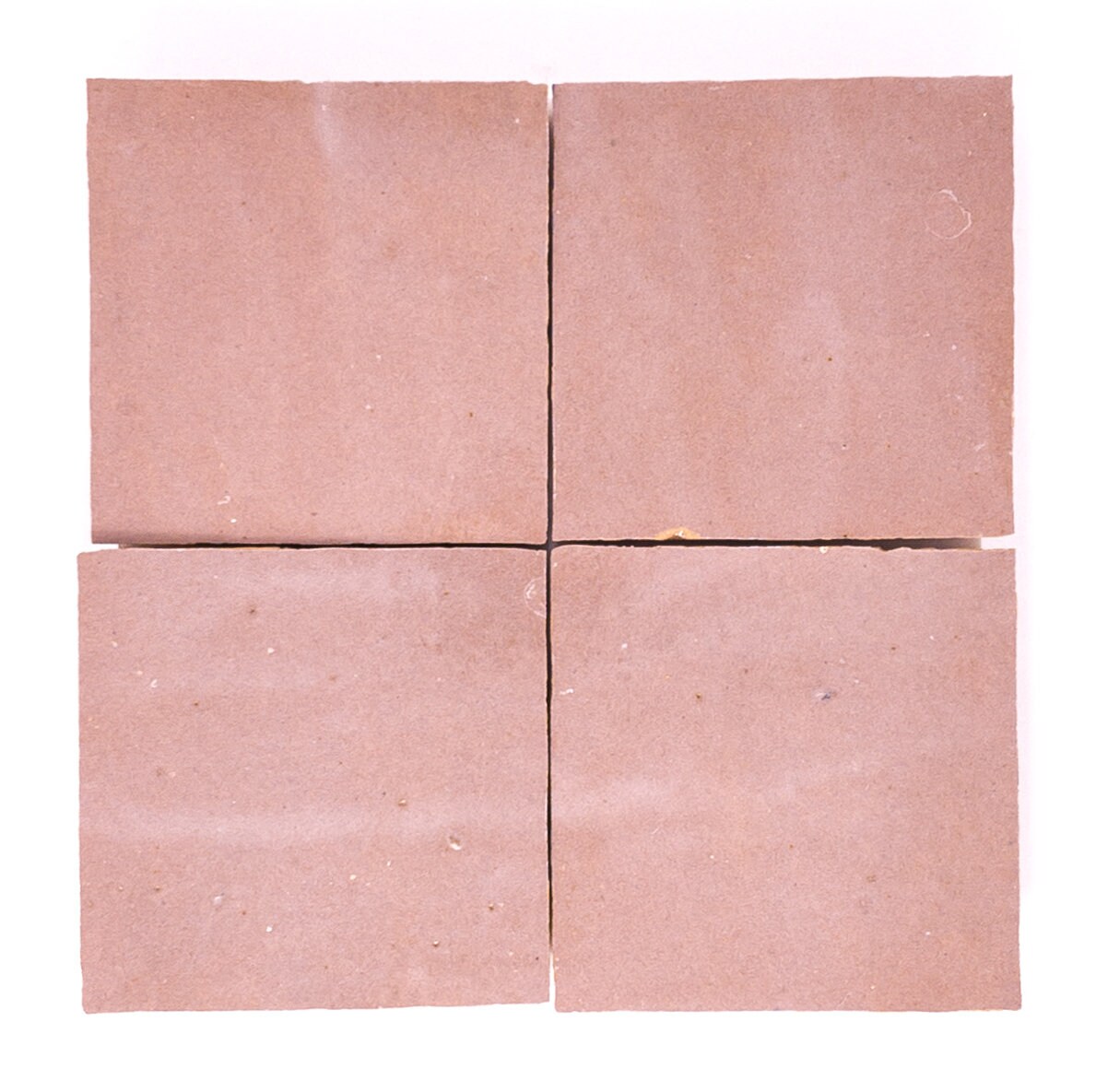 Handmade Moroccan Zellige 4x4 Blush Pink Terracotta Tile - Etsy