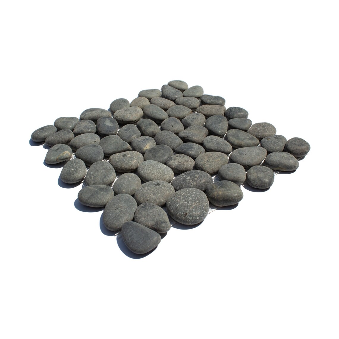 Nero Black Random Size Pebble Stone Mosaic (this is Small Sample Size ...