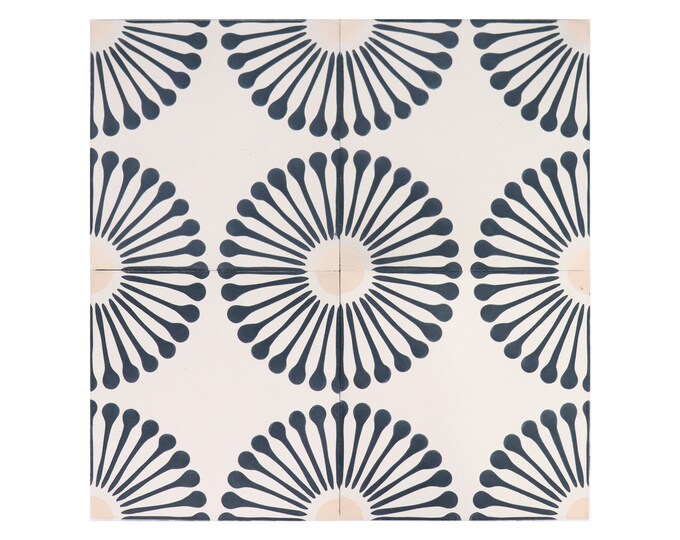 Dandelion Cement Tile - Sample - Etsy