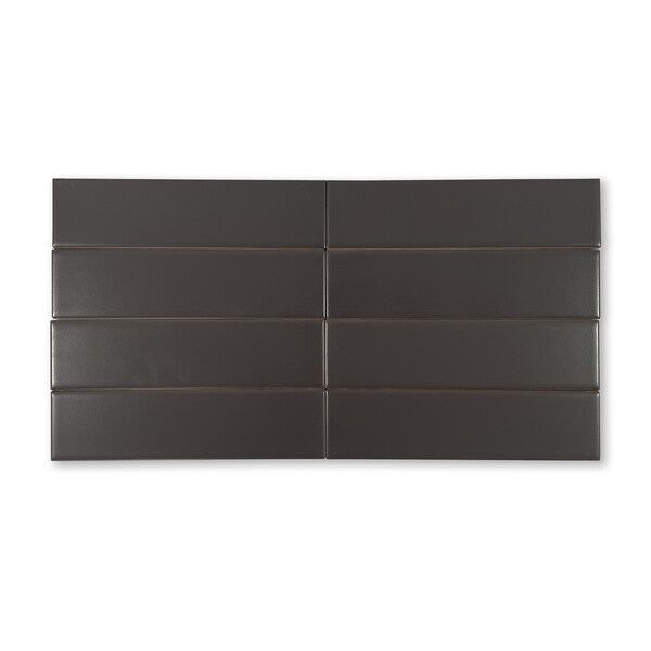 Matte Black Subway Tile - Etsy