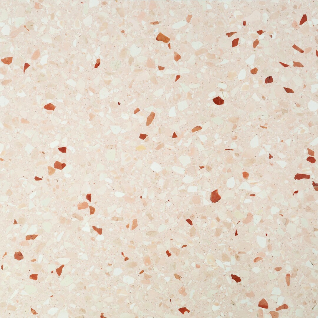 Capri Powder Pink 16x16 Terrazzo Tile 4x4 Size Sample - Etsy