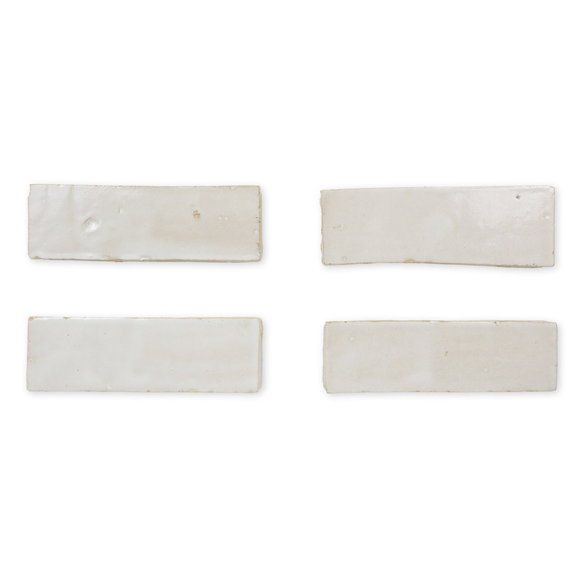 Handmade Moroccan Zellige Thick 2x6 off White Terracotta Tile - Etsy