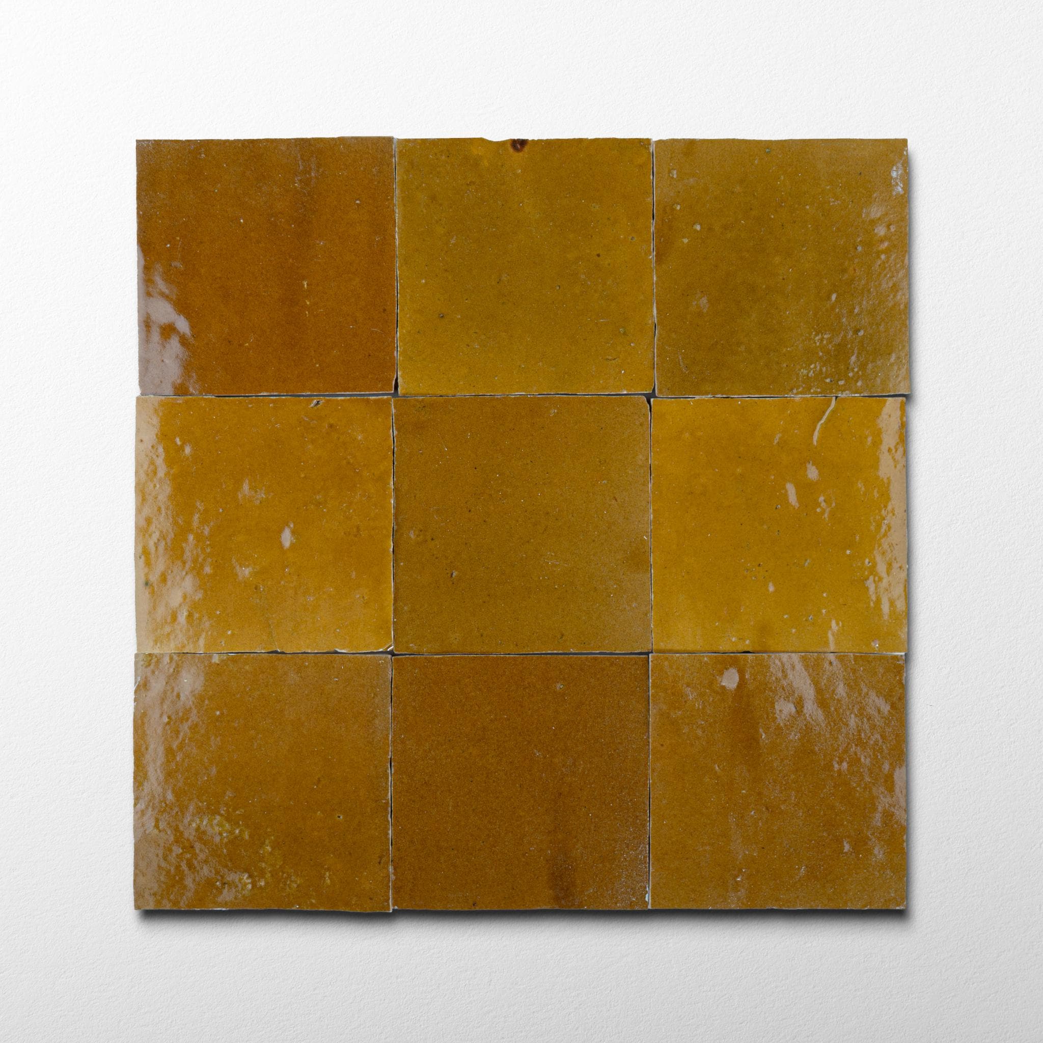 Handmade Moroccan Zellige 4x4 Cognac Brown Terracotta Tile - Sample - Etsy