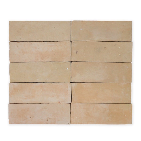 Unglazed Zellige Tiles - Etsy