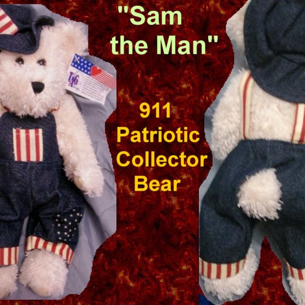Sam Plush Bear Alpha - Etsy