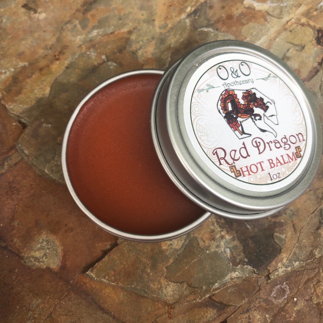 Organic Red Dragon hot Balm - Etsy