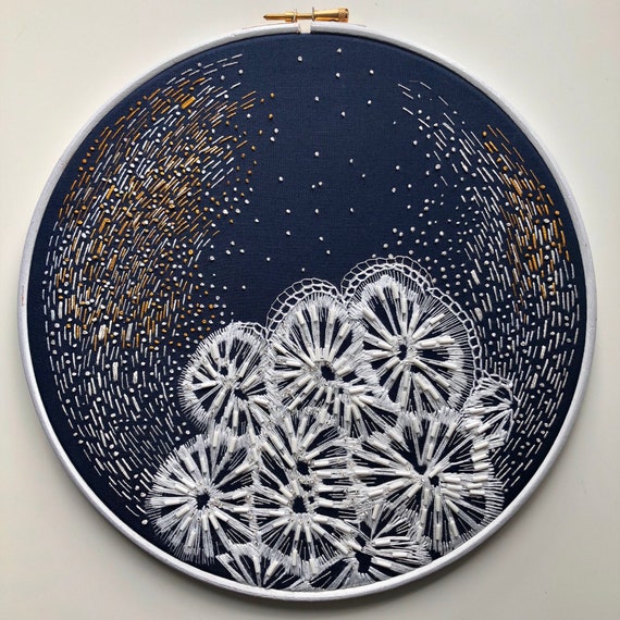 Scleractinian in blue | Etsy