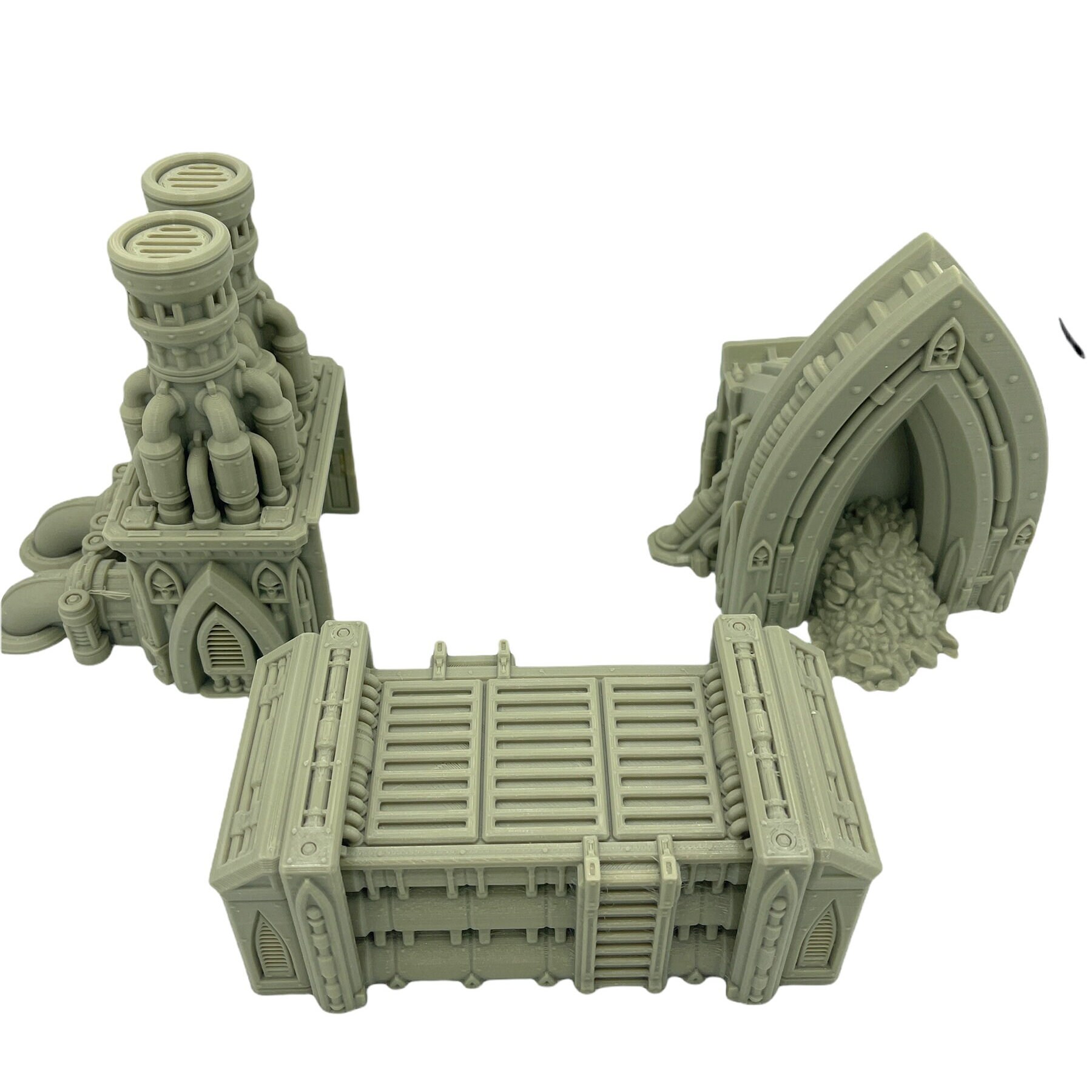 Outpost 21 Battlefield Refinery / Forbidden Prints / RPG and - Etsy