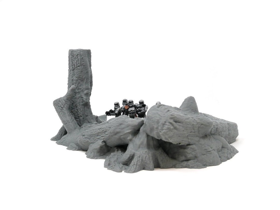 Fallen Tree Base / Imperial Terrain Licensed On-line Printer / Print to ...