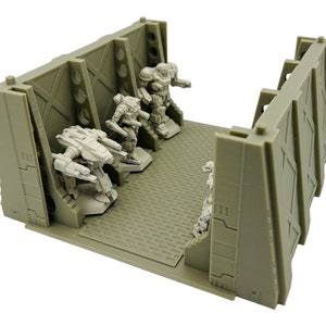 Mecha City Mech Hanger - Epic Scale Terrain (6mm - 8mm Compatible) - Etsy