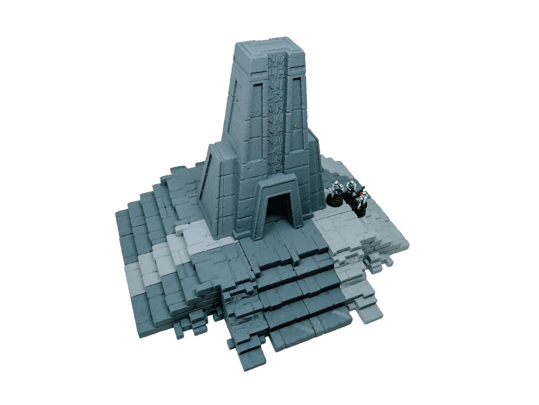Ancient Ruins Large Temple / Legion / 40k / Shatterpoint / Imperial ...
