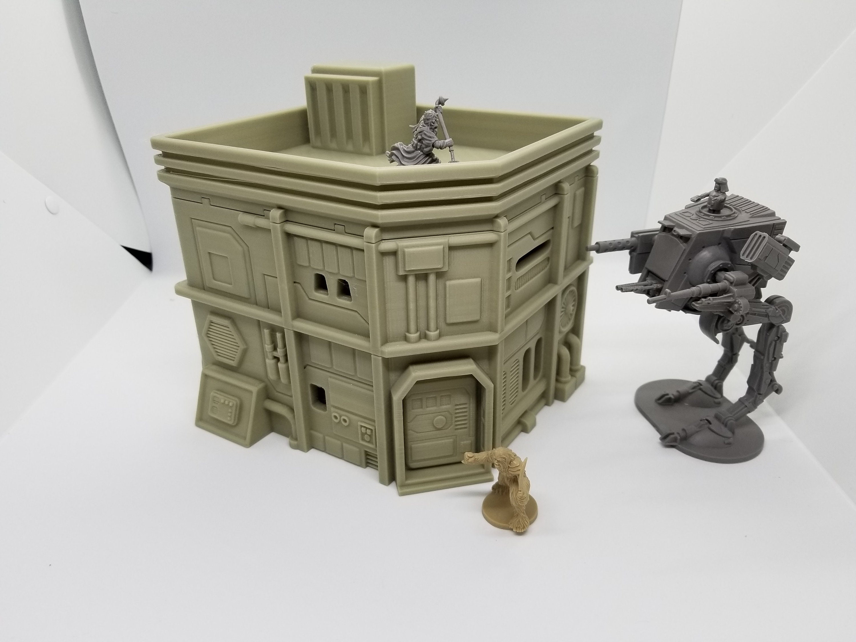 3d Printed SW Medium House 2 Legion/ Shatterpoint Compatible Terrain ...