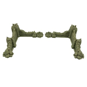 Ruined Ground Scatter Corner Pieces - Ruins of the Empire / Forbidden ...