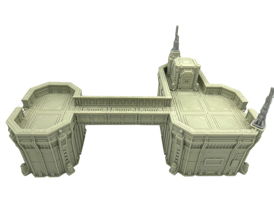 Outpost 21 - Garrison 1 / Forbidden Prints / RPG and Wargame 3d Printed ...