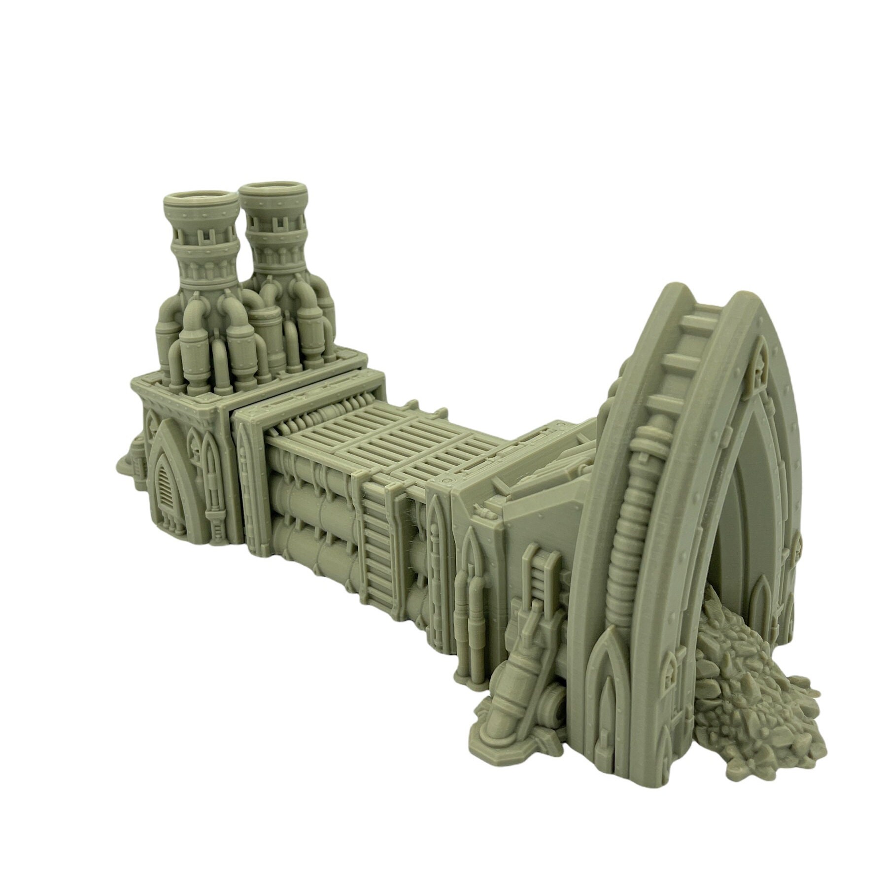 Outpost 21 Battlefield Refinery / Forbidden Prints / RPG and - Etsy