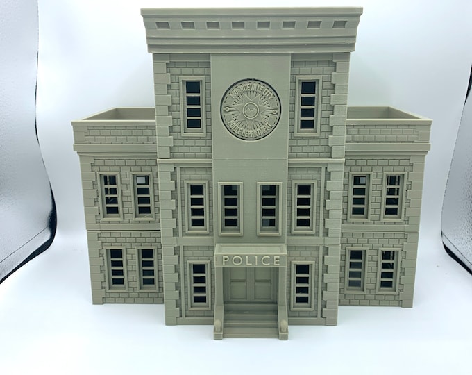 3d Printed Police Station / Crisis Protocol Compatible Option / Corvus ...