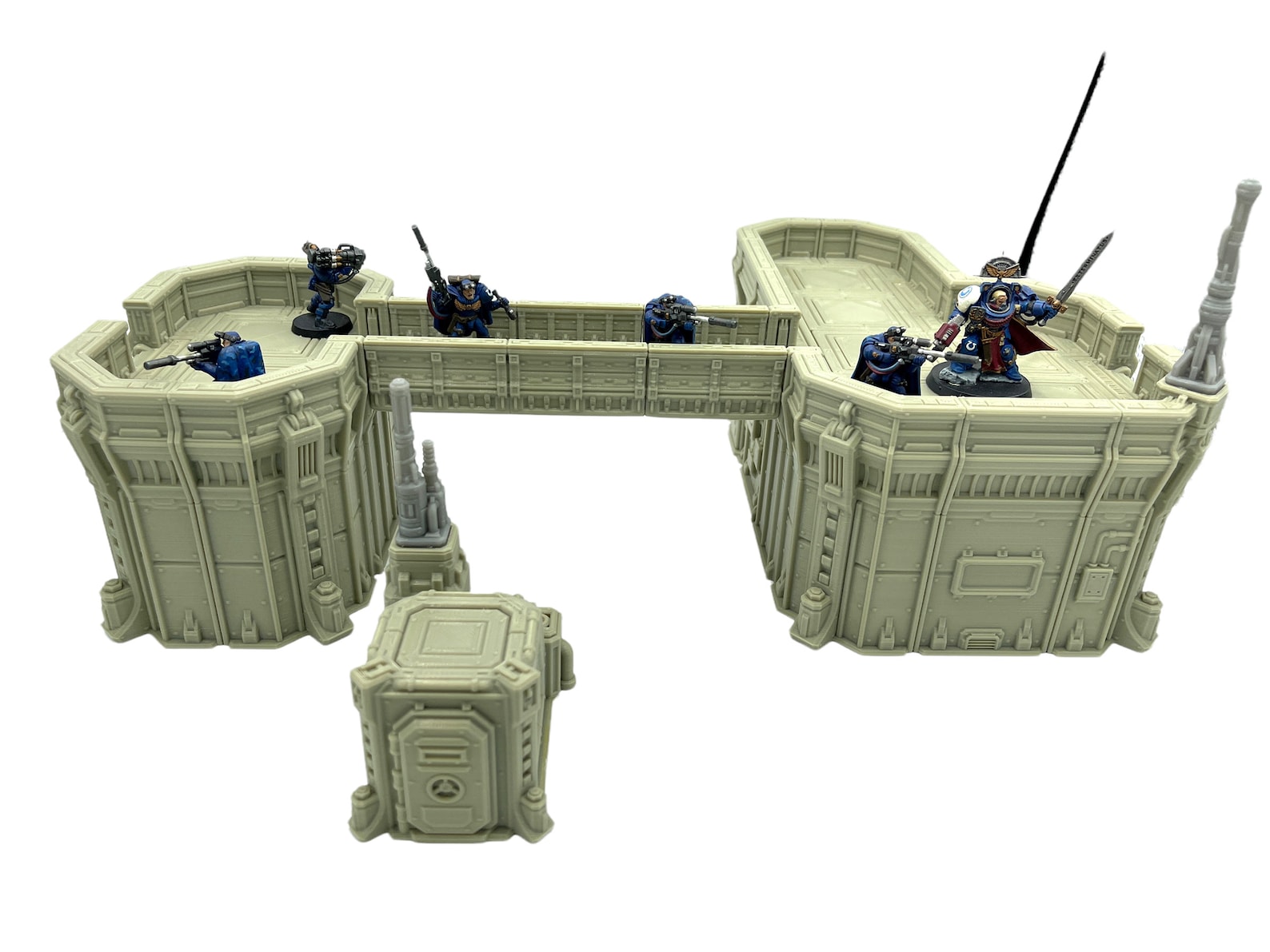 Outpost 21 - Garrison 1 / Forbidden Prints / RPG and Wargame 3d Printed ...