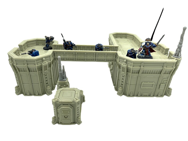 Outpost 21 - Garrison 1 / Forbidden Prints / RPG and Wargame 3d Printed ...