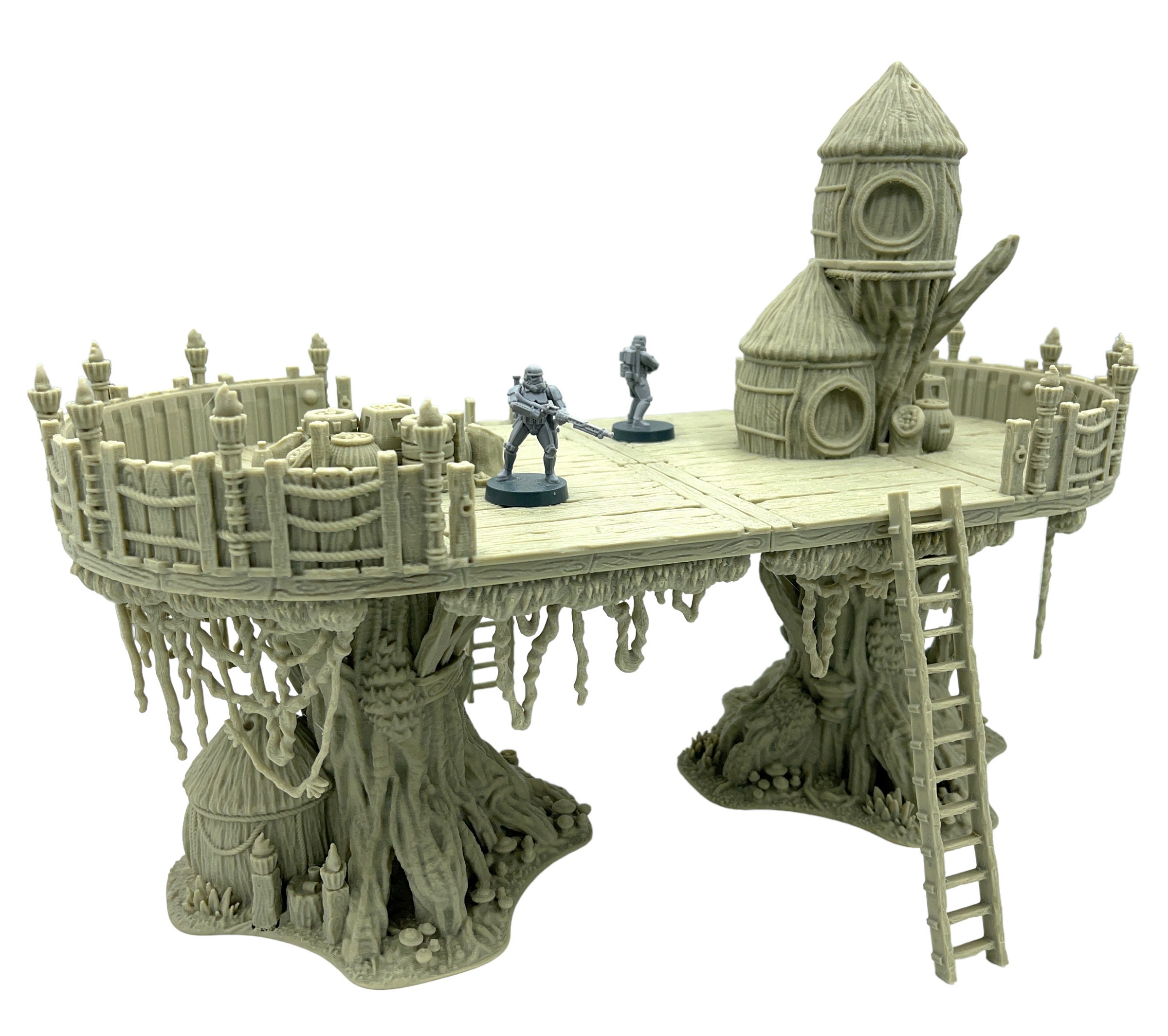 Forest Moon Tree Platform 3 by Jesús Labiano / Legion / 40k ...