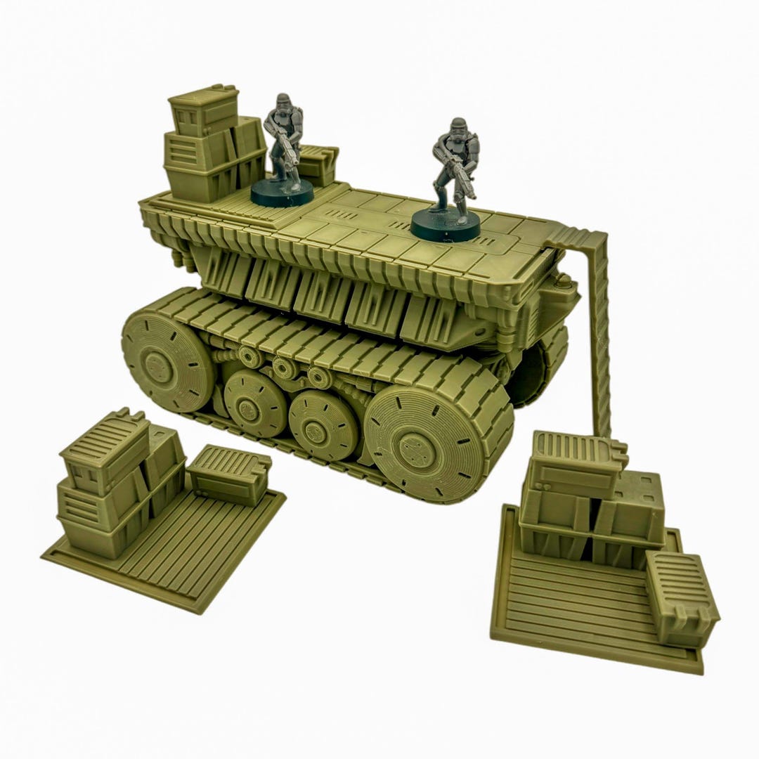 Rapid Armored Transport (RAT) "add On's" by Jesús / Legion Terrain ...