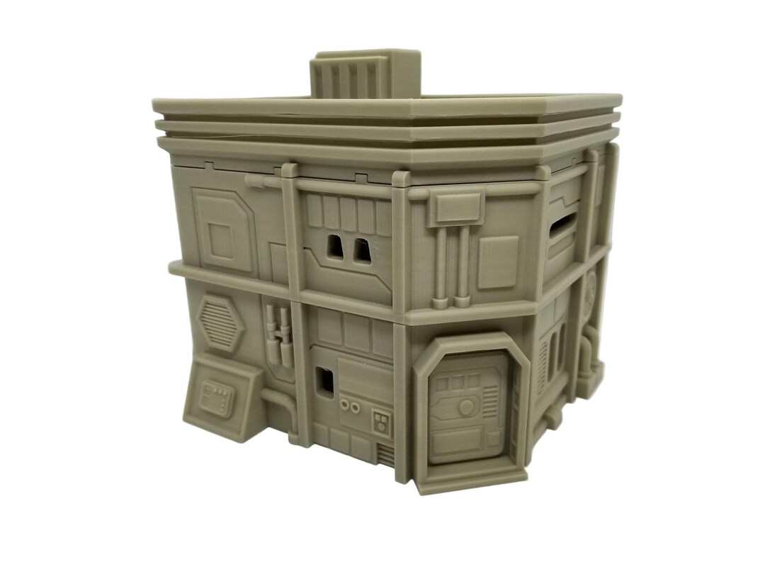 Sci-fi Medium House 2 - Etsy