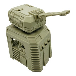 Modular Defense Turret/ Txarli Factory / SW Legion / 40k / Sci-fi / 3d ...