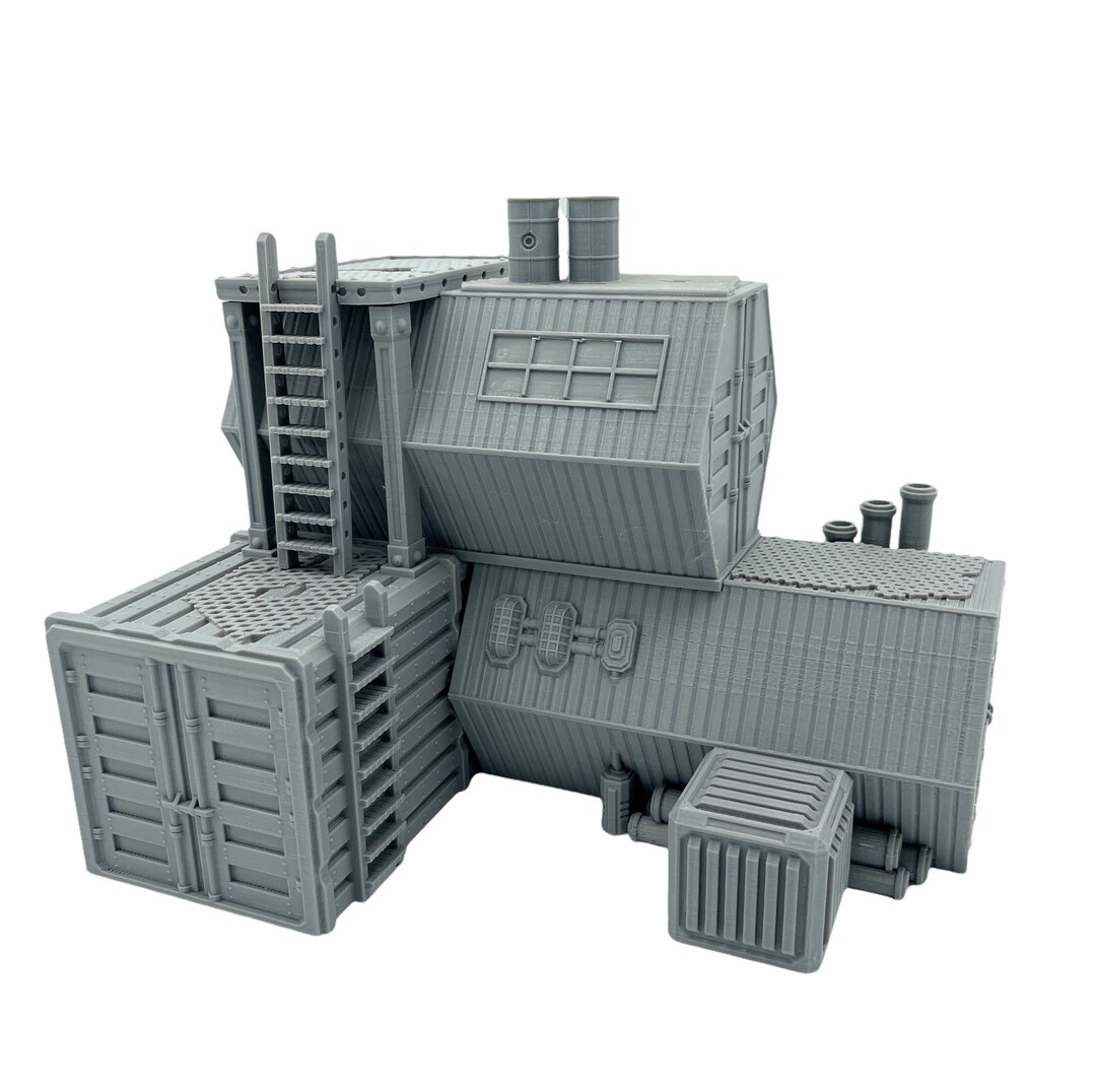 City Docks Hab 2 / Sacrusmundus / 40k / Legion / Shatterpoint / 3d ...