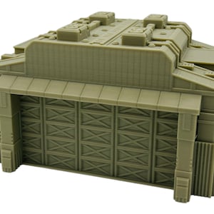 Mecha City Mech Hanger - Epic Scale Terrain (6mm - 8mm Compatible) - Etsy