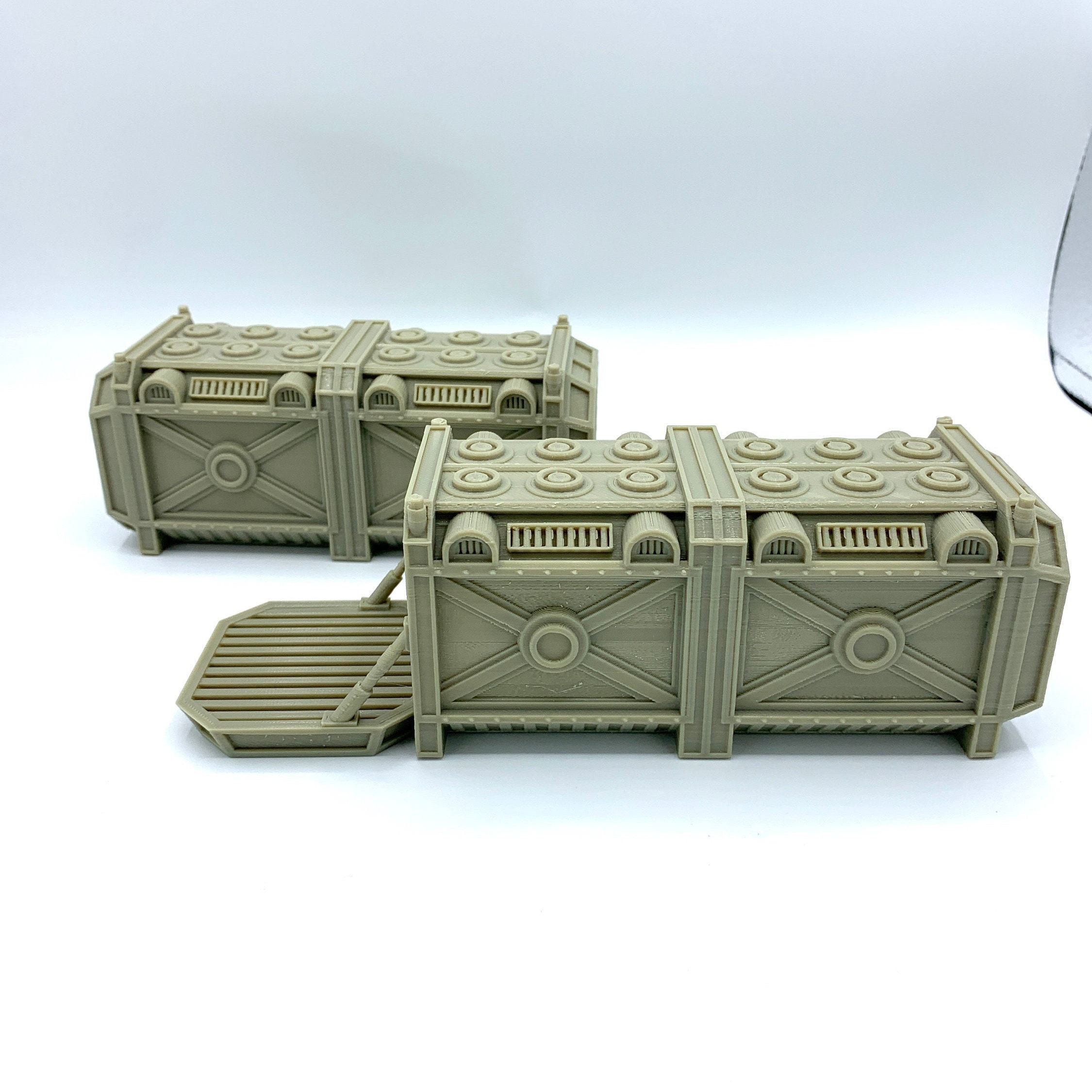 3d Printed / Sci-fi Shipping Containers /star Wars Legion - Etsy