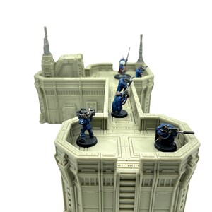 Outpost 21 - Garrison 1 / Forbidden Prints / RPG and Wargame 3d Printed ...