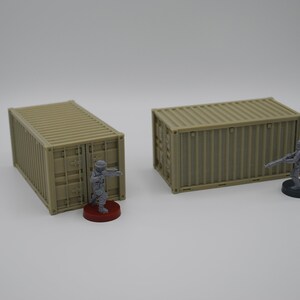 Cargo Shipping Containers /star Wars Legion / Warhammer 40K / Modern ...