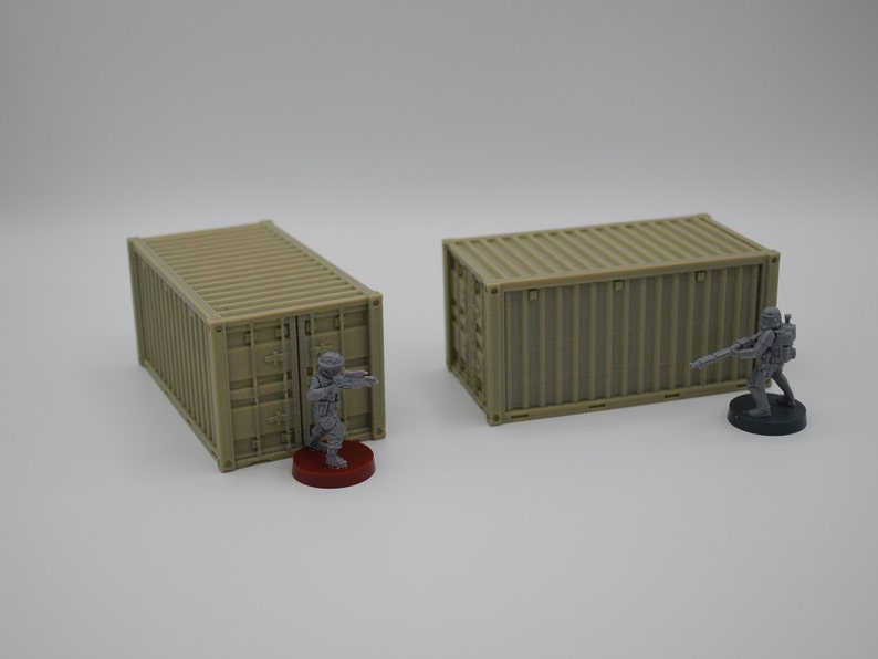 Cargo Shipping Containers /star Wars Legion / Warhammer 40K / - Etsy