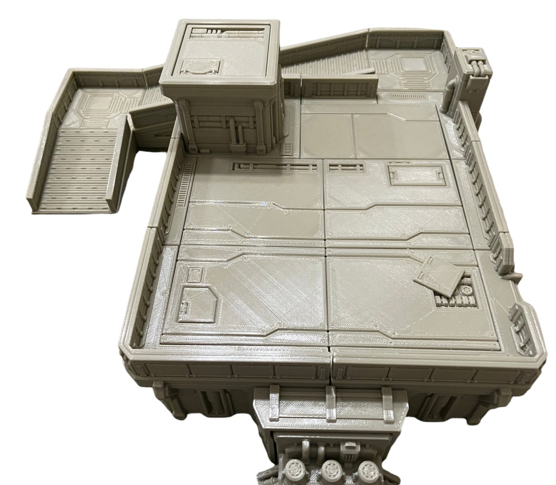 Outpost 21 Command Post / Forbidden Prints / 3d Printed | Etsy