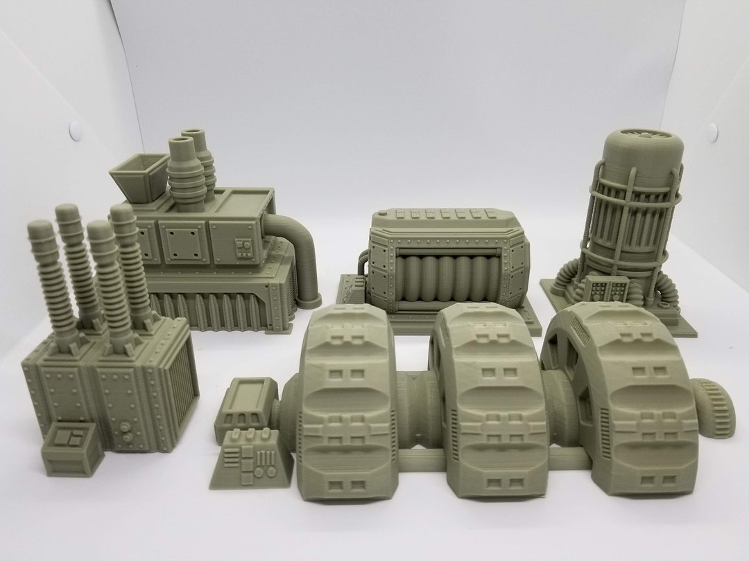 3d Printed Star Wars Legion Compatible Generator Pack 1/ Corvus Games ...