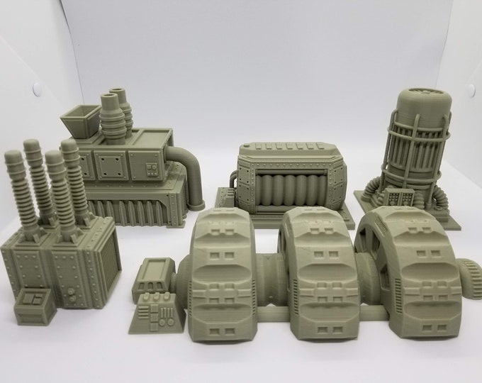 3d Printed Star Wars Legion Compatible Generator Pack 1/ Corvus Games ...