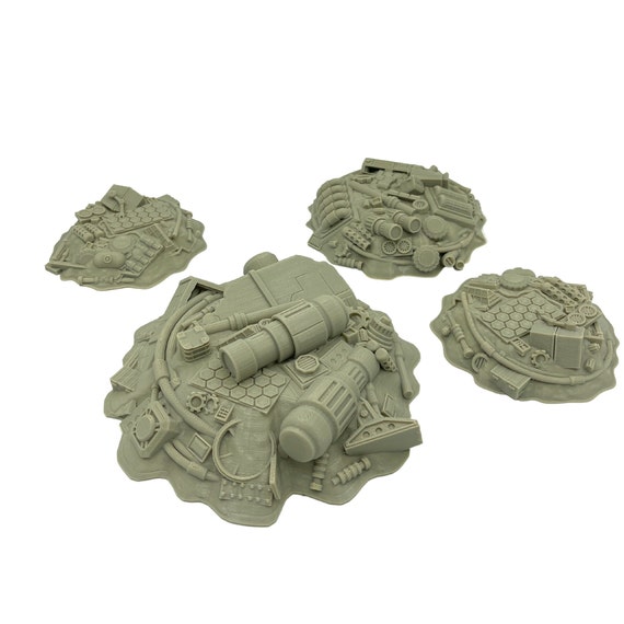 3d Printed / Sci-fi Junk Piles /star Wars Legion Compatible - Etsy
