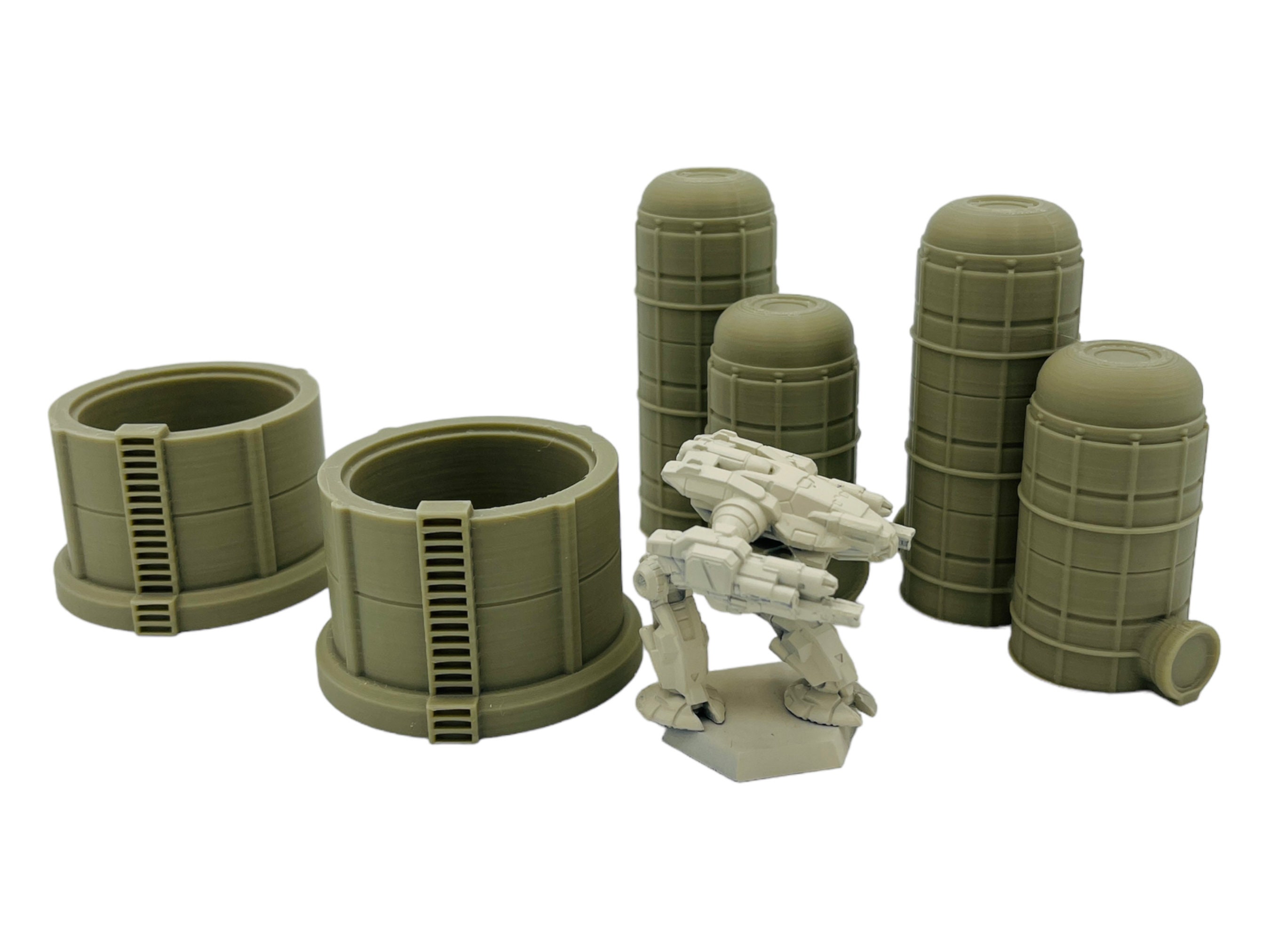 Mecha City Factory Bundle 1 Epic Scale Terrain 6mm 8mm - Etsy