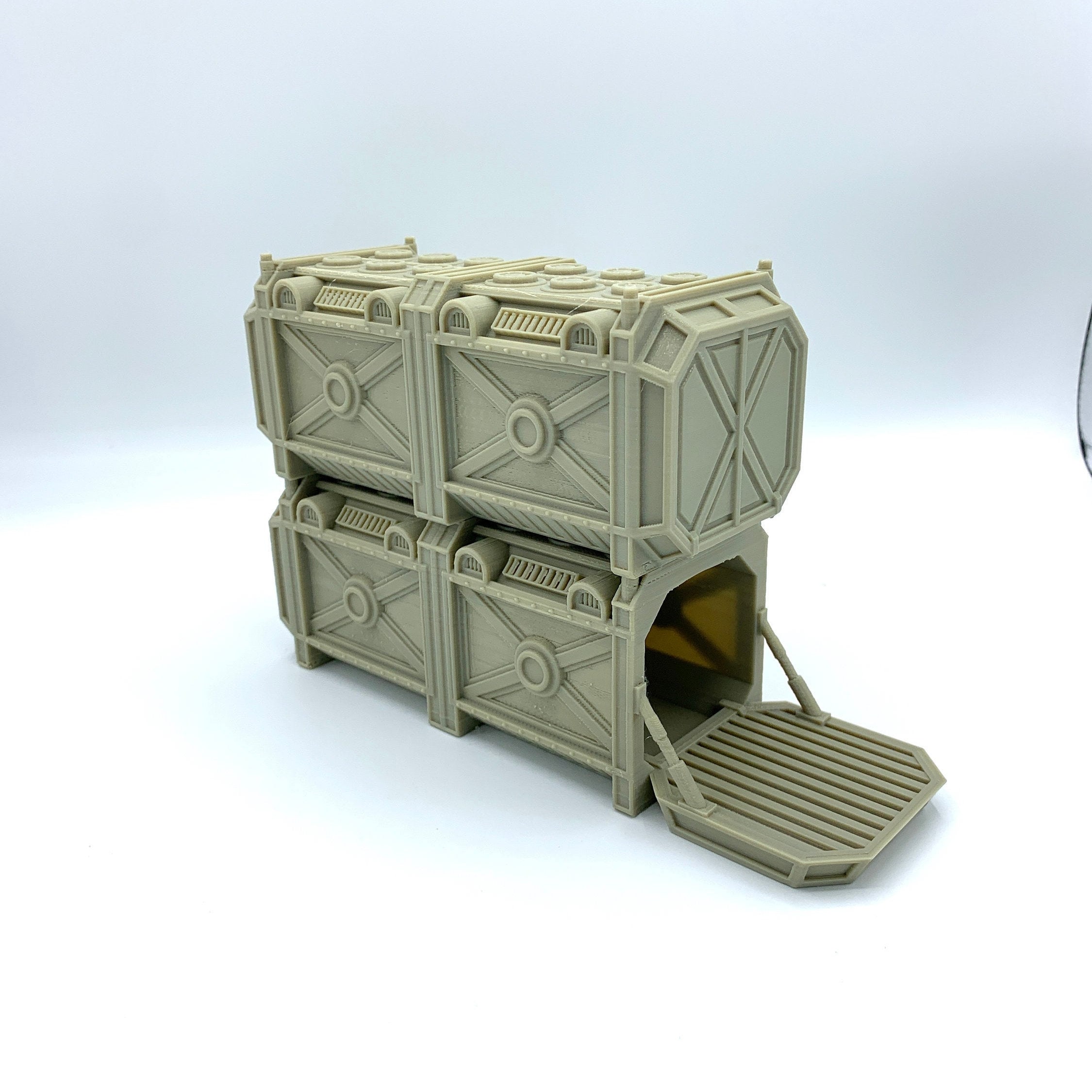 3d Printed / Sci-fi Shipping Containers /star Wars Legion - Etsy