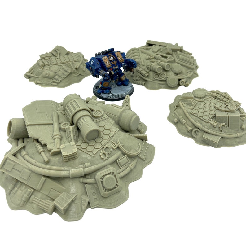 3d Printed / Sci-fi Junk Piles /star Wars Legion Compatible - Etsy