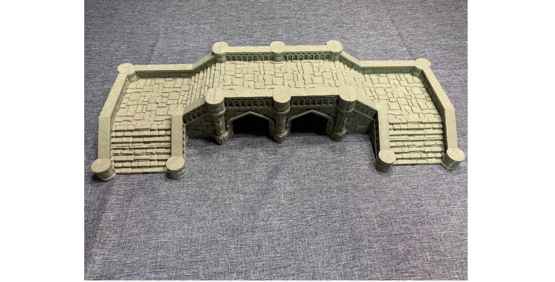 Arkenfel Modular Bridge: 3D Printed RPG Tabletop Terrain - Etsy