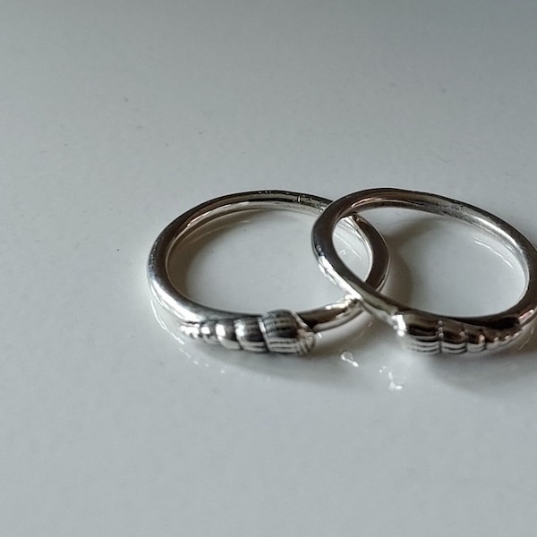Silver Seashell Ring - Etsy