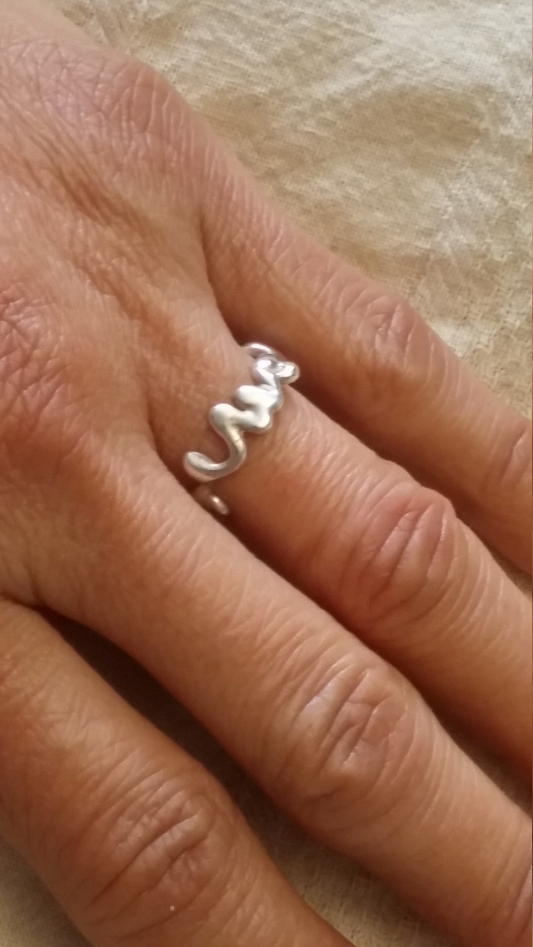 Funky Silver Ring, Multi Design Ring, Cool Boho Ring, Organic Exclusive ...