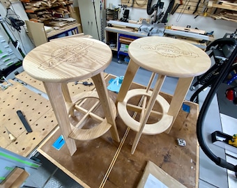 Bar Stool Seat Digital Download CNC CAD Chair Seat CNC - Etsy