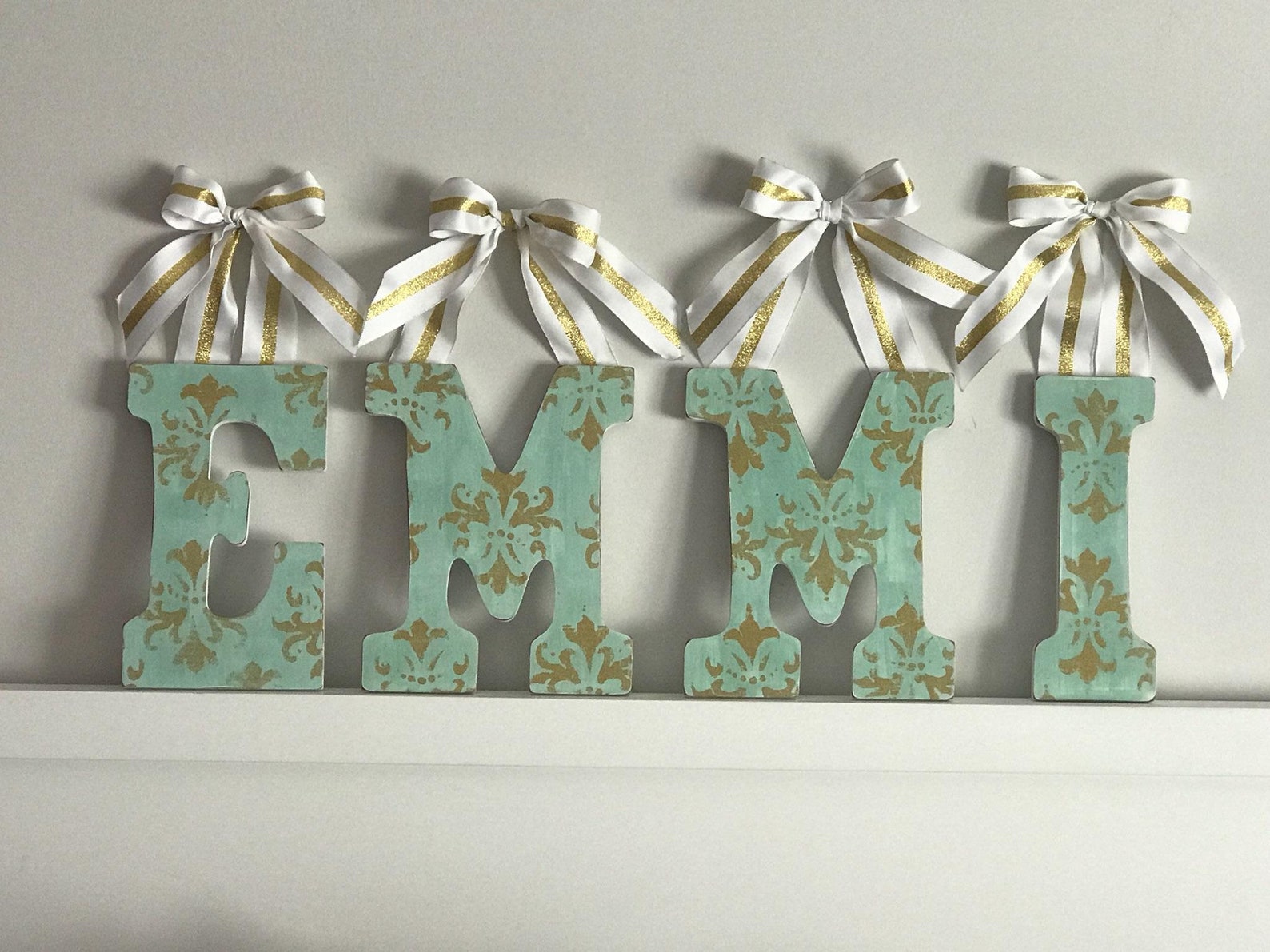 Block Letter Wall Hanging - Etsy