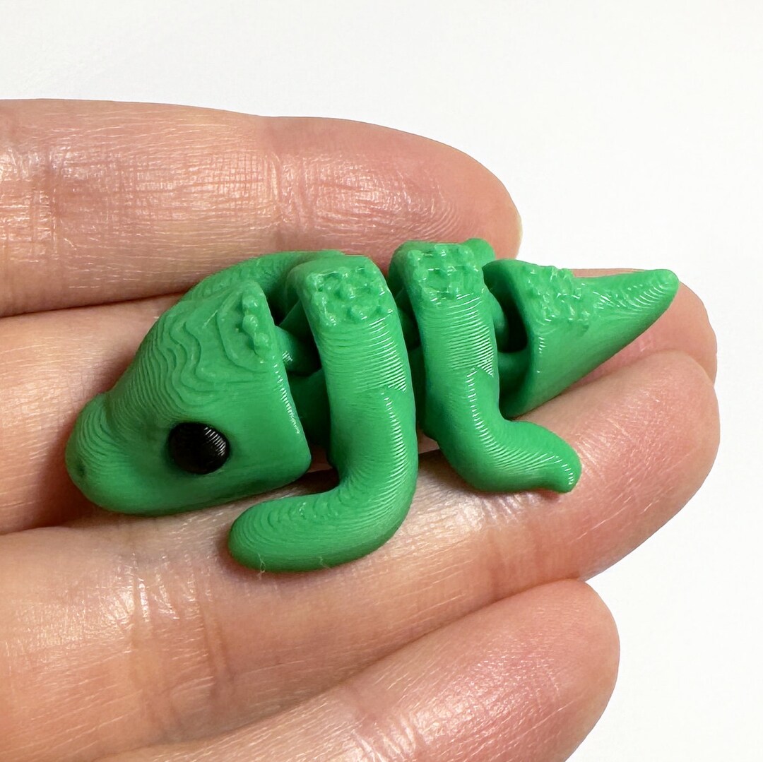 Crocodile Mini Fidget Creature - Etsy