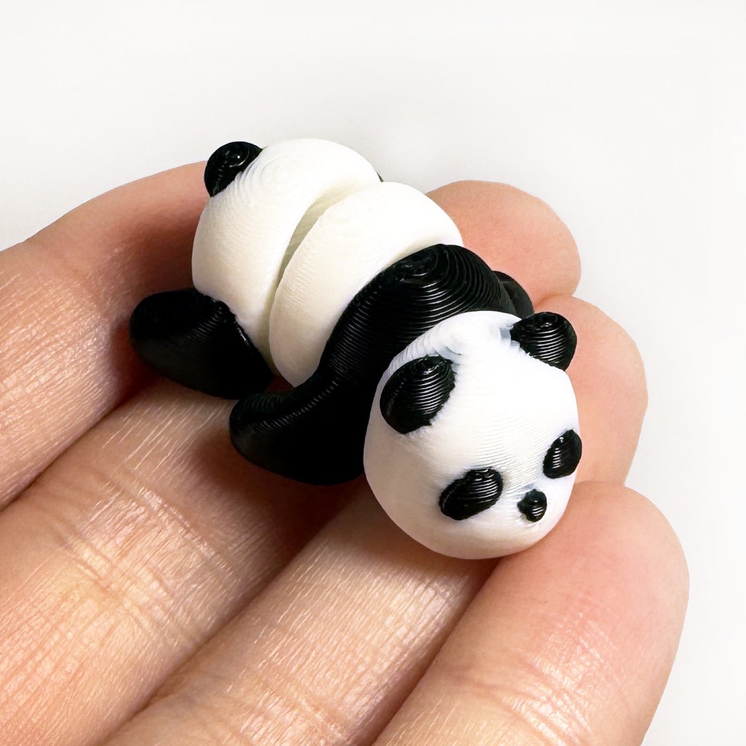 Panda Mini Fidget Creature - Etsy