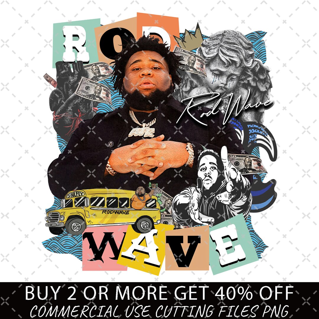 Vintage Rod Wave Rap Music Tour Png, 90s Rap Music Svg, Retro Tour 2023 ...