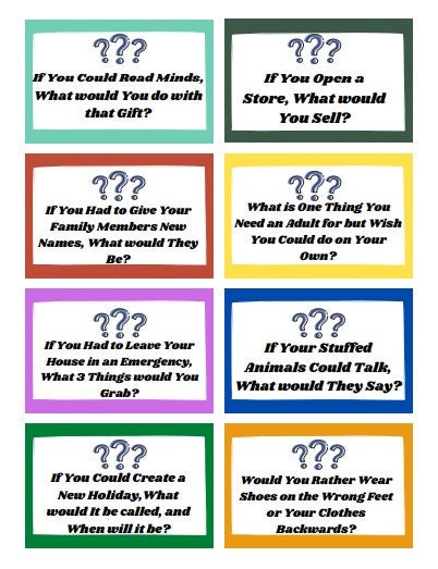 Kid Questions-32 - Etsy