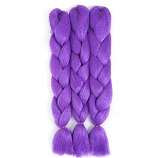 Purple Hair Extensions - Etsy