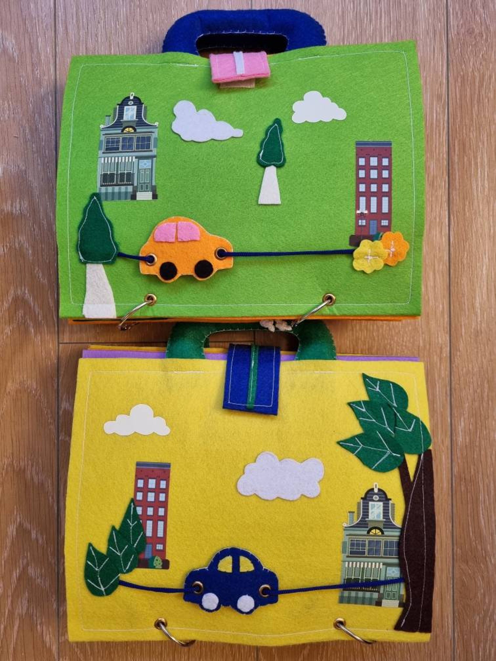 Busy BOOK Transportation for Toddler Preschooler 16 Pages | Activity ...